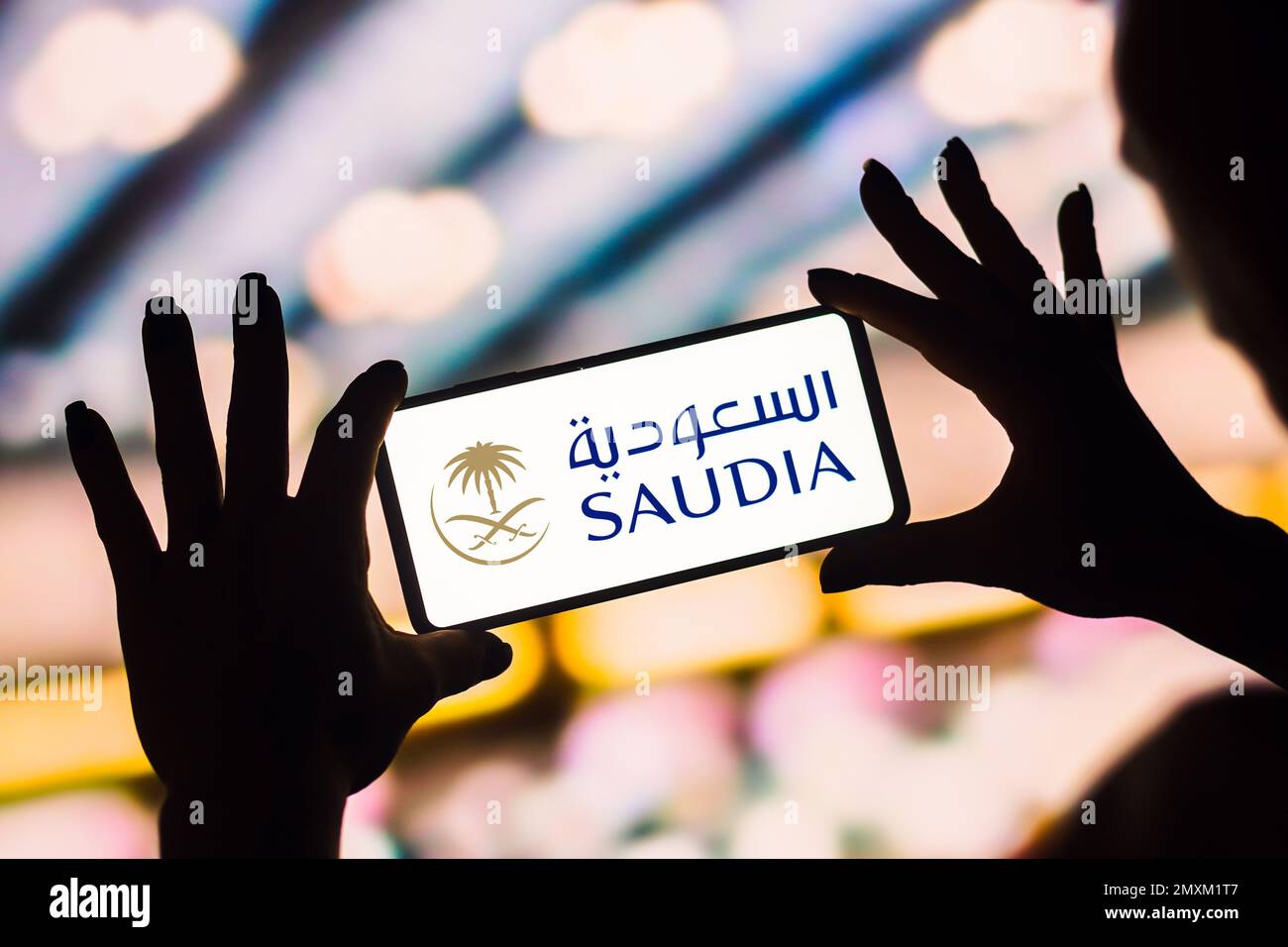 Saudia logo hi-res stock photography and images - Alamy
