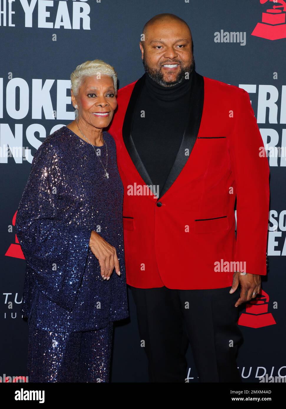 Los Angeles, USA. 03rd Feb, 2023. Dionne Warwick, Damon Elliott arrives ...