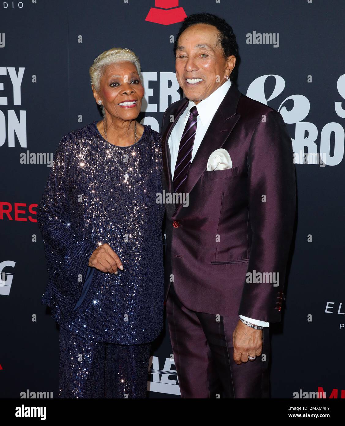 Los Angeles, USA. 03rd Feb, 2023. Dionne Warwick, Smokey Robinson ...