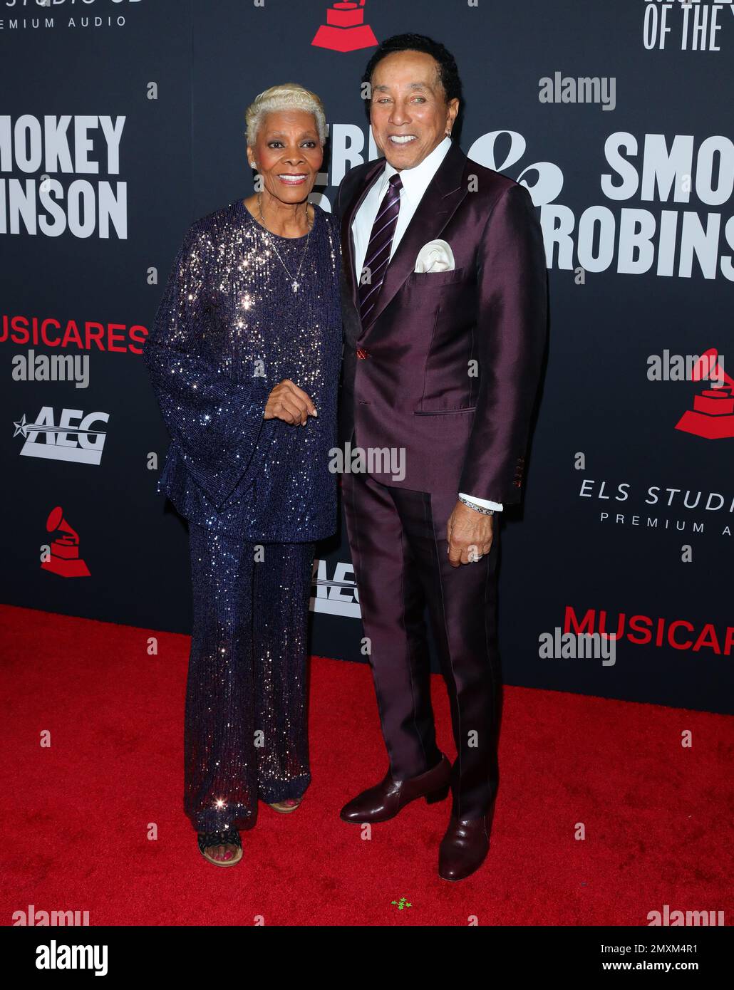Los Angeles, USA. 03rd Feb, 2023. Dionne Warwick, Smokey Robinson ...