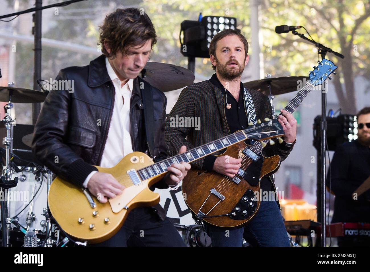 Matthew Followill, left, and Caleb Followill from the band Kings of ...