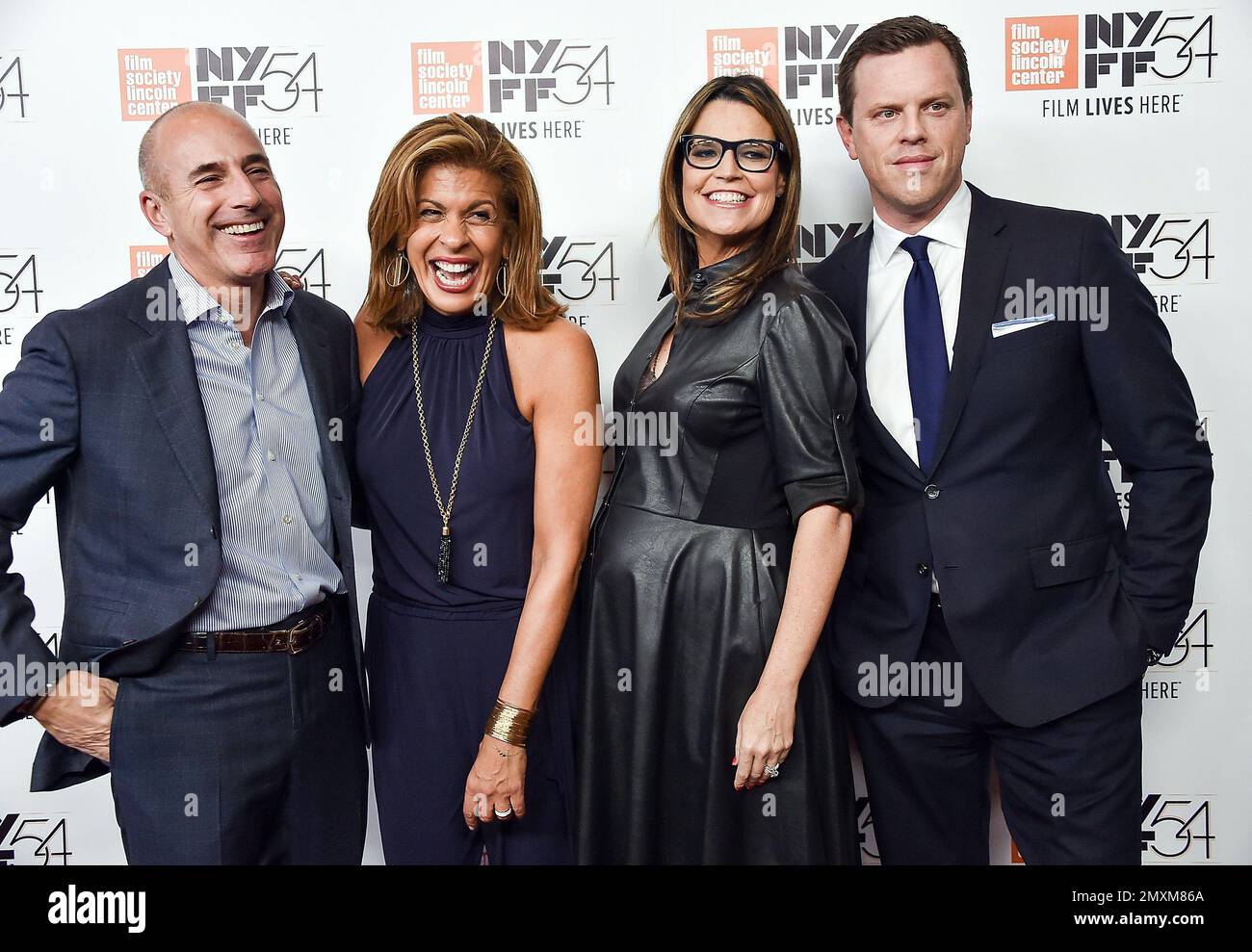 "Today" show co-hosts, from left, Matt Lauer, Hoda Kotb, Savannah ...