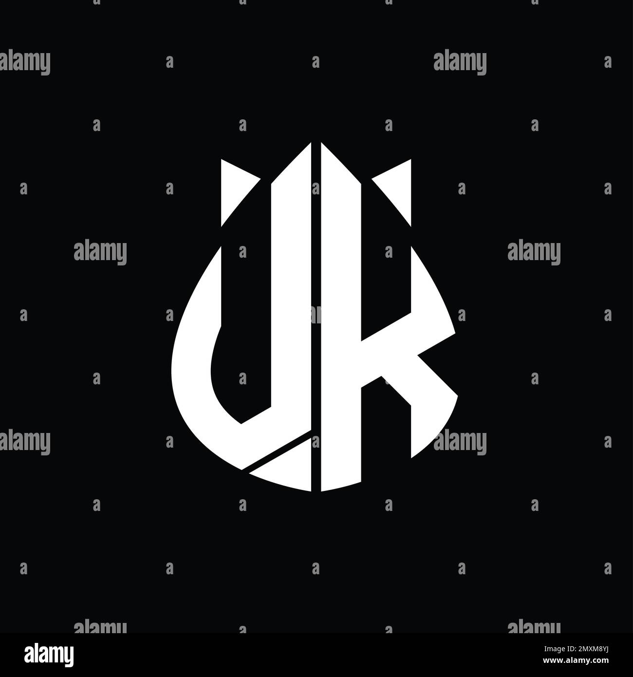 VK Logo monogram drops crown abstract shape vector images design ... VK Logo monogram drops crown abstract shape vector images design ...
