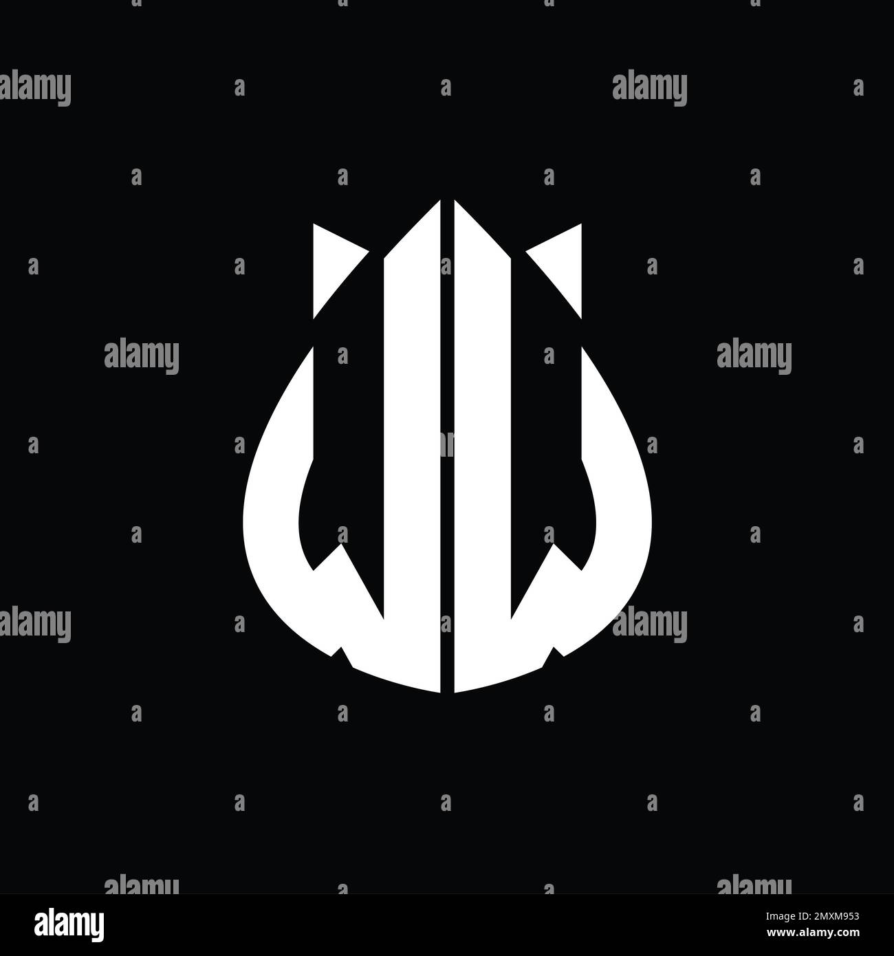 WW Logo monogram drops crown abstract shape vector images design ... WW Logo monogram drops crown abstract shape vector images design ...
