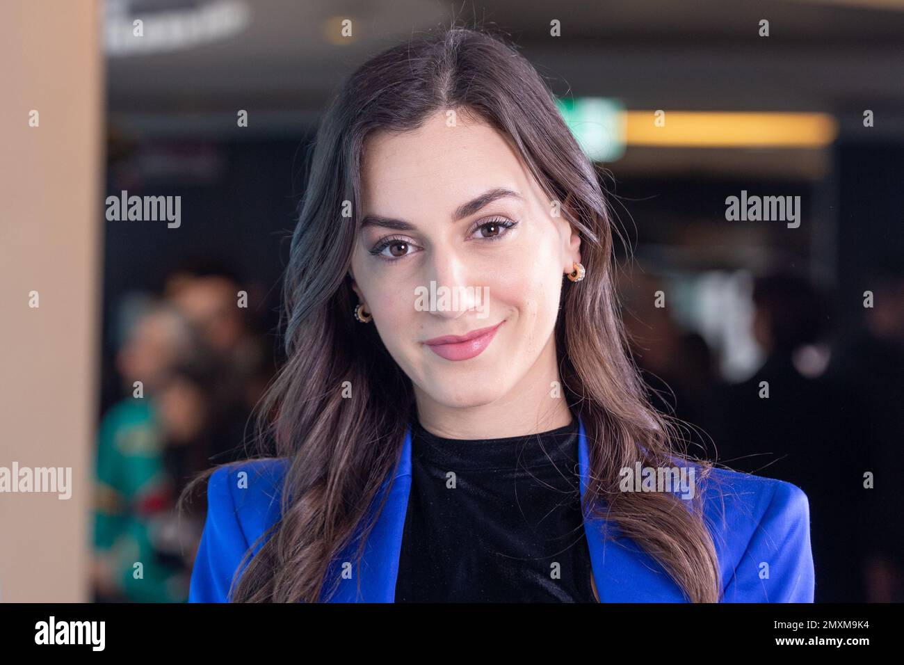 Italian actress Valeria Angione attends the photocall of the film ...