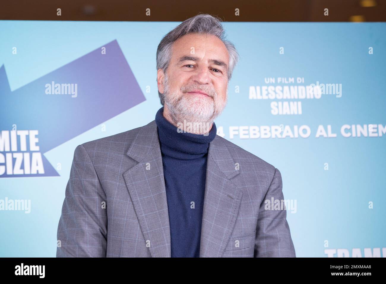 February 3, 2023, Rome, Italy: Italian actor Max Tortora attends the ...