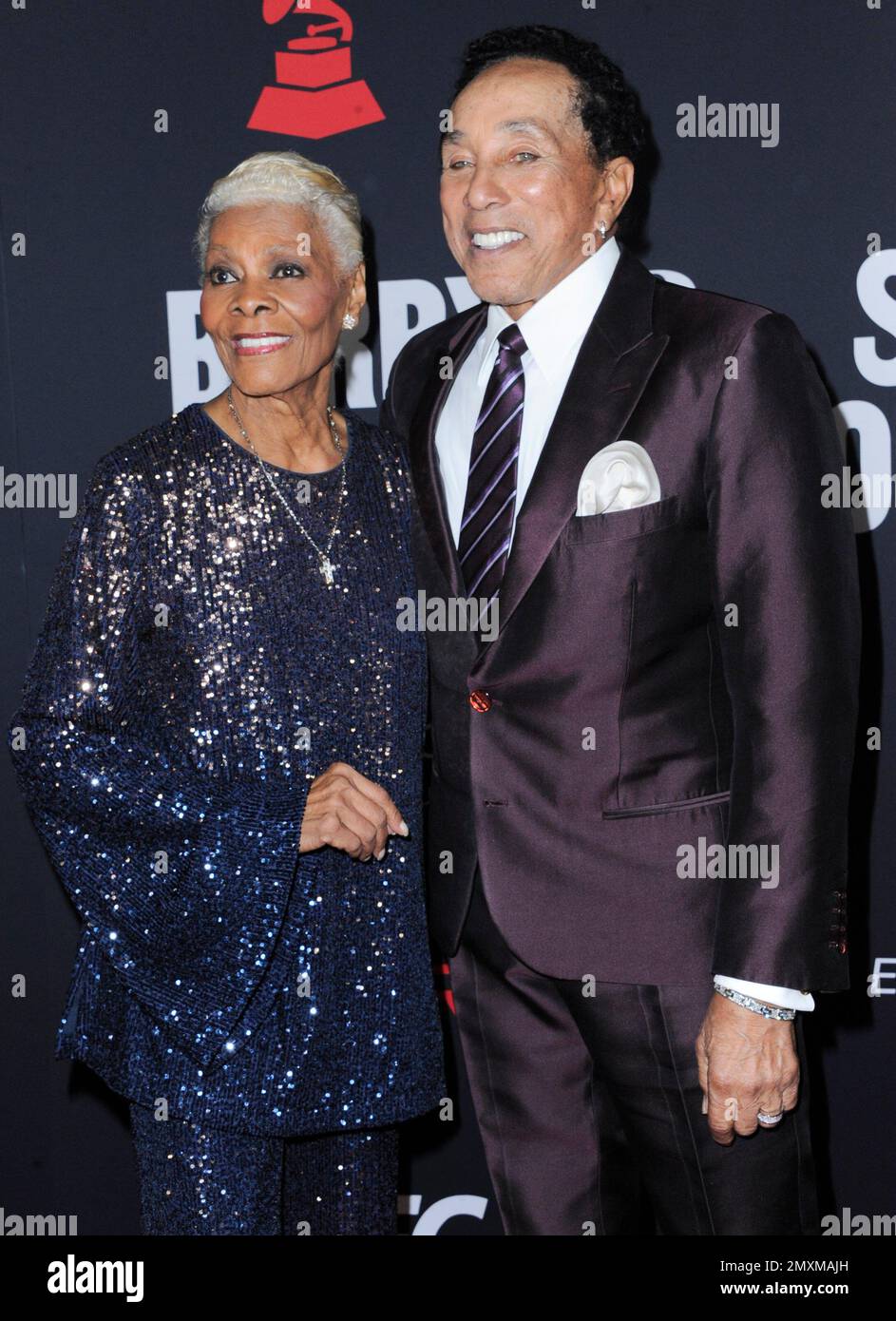 Los Angeles, CA. 3rd Feb, 2023. Dionne Warwick, Smokey Robinson at ...
