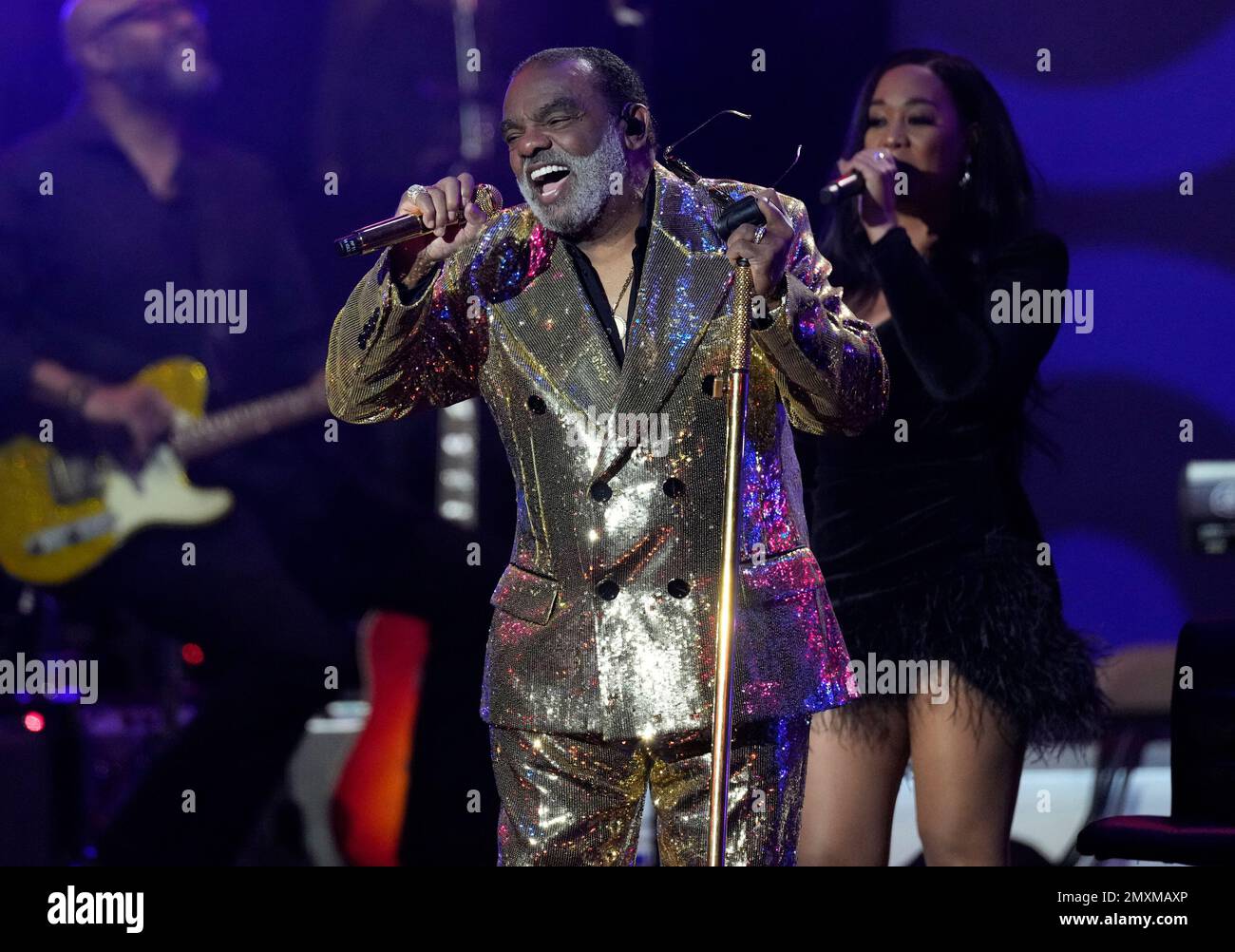 Ronald Isley, of The Isley Brothers, performs at MusiCares Person of ...
