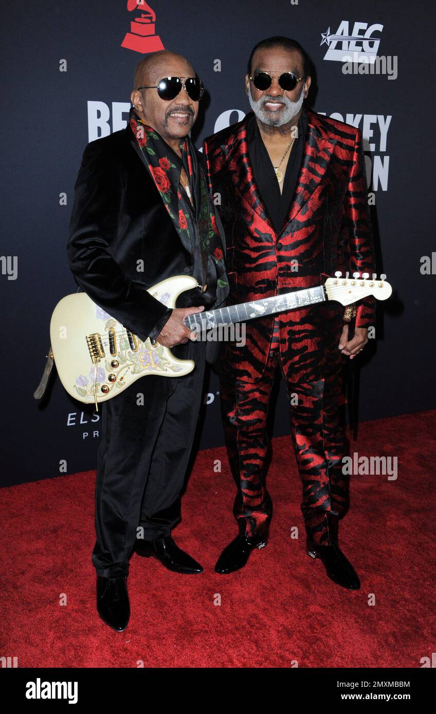 Los Angeles, CA. 3rd Feb, 2023. Ernest Isley, Smokey Robinson, Ronald ...