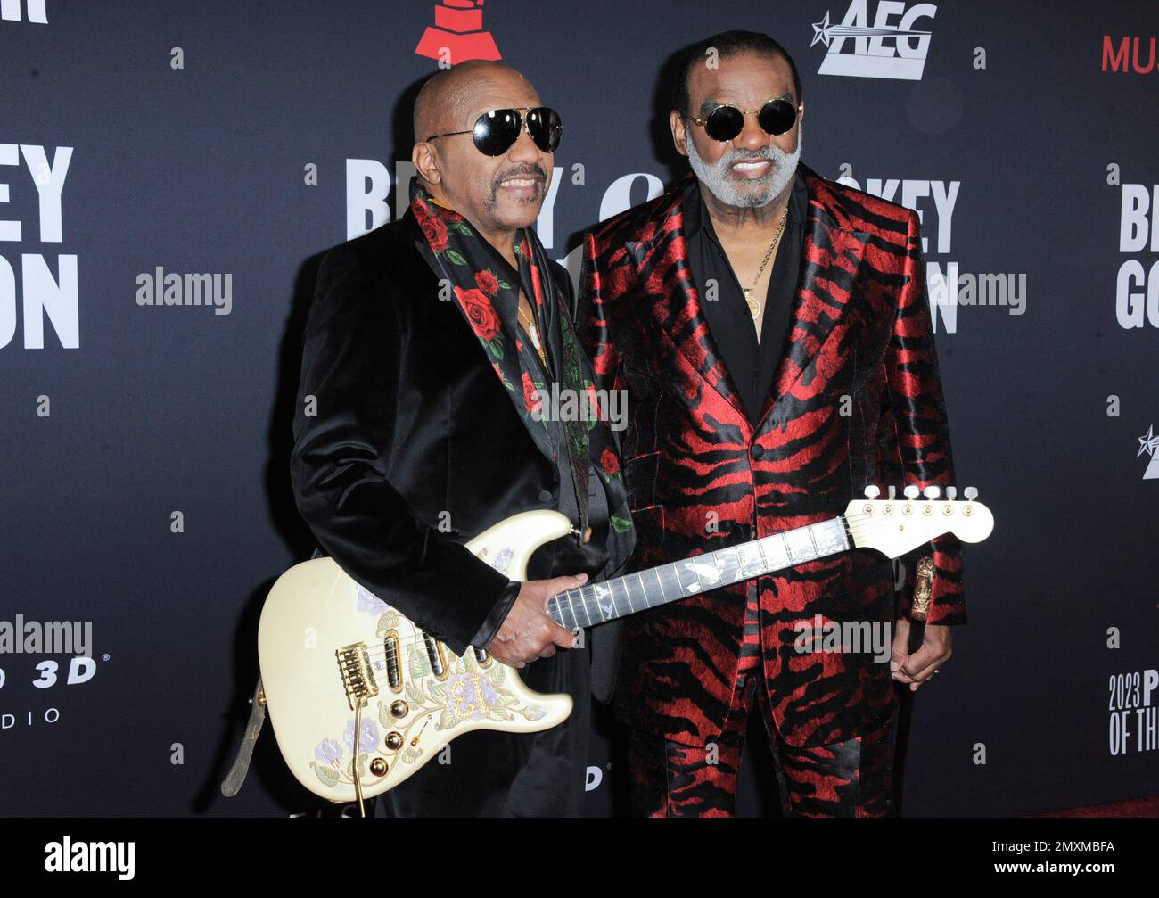 Los Angeles, CA. 3rd Feb, 2023. Ernest Isley, Smokey Robinson, Ronald ...