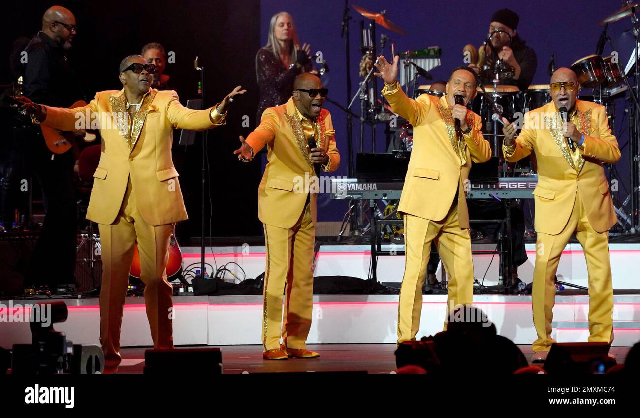 Roquel Payton, Harold Bonhart, Ronnie McNeir, and Abdul Fakir of The ...