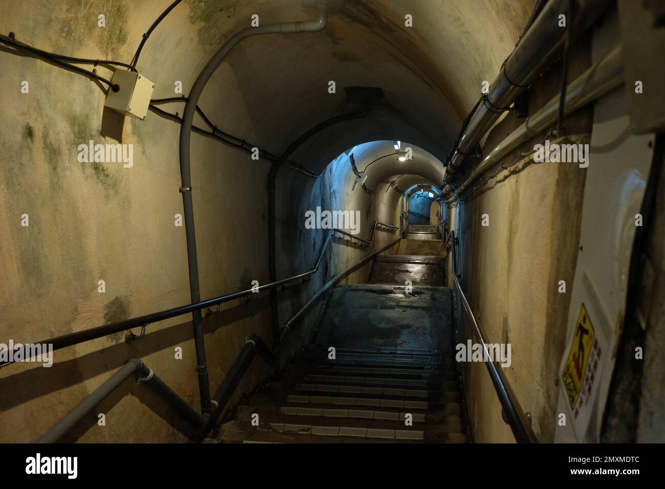 The Former Japanese Navy Underground Headquarters in Naha, Okinawa ...