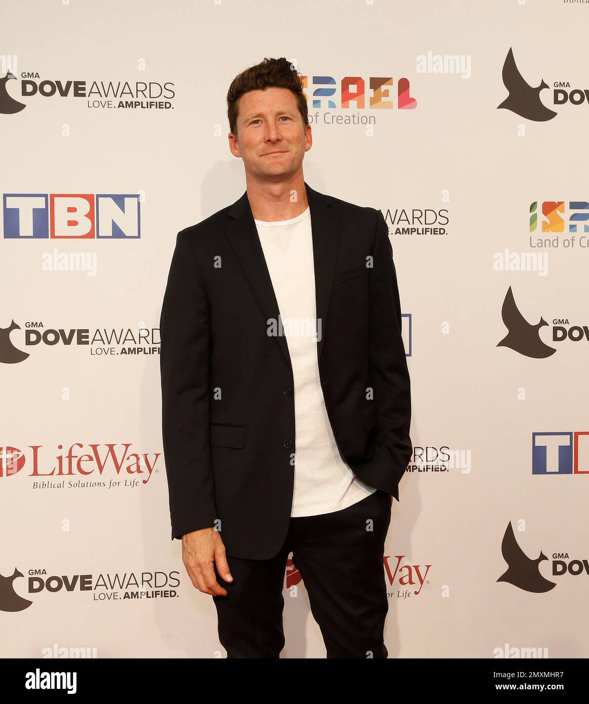 Stephen Christian of Anberlin poses for a photo at the 47th Annual GMA ...