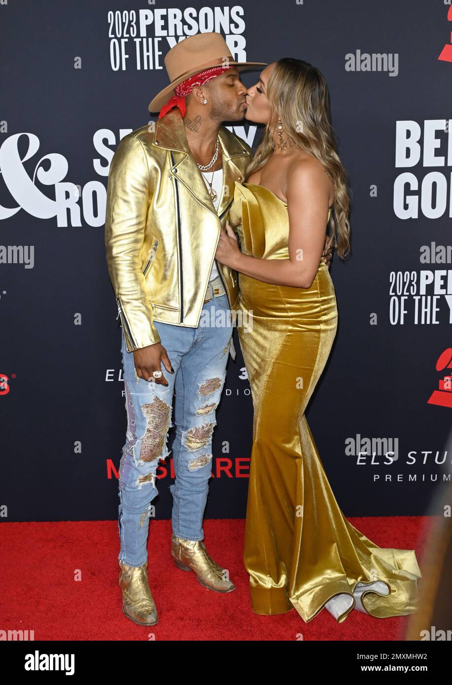 Los Angeles, USA. 03rd Feb, 2023. Jimmie Allen & Alexis Gale at the ...