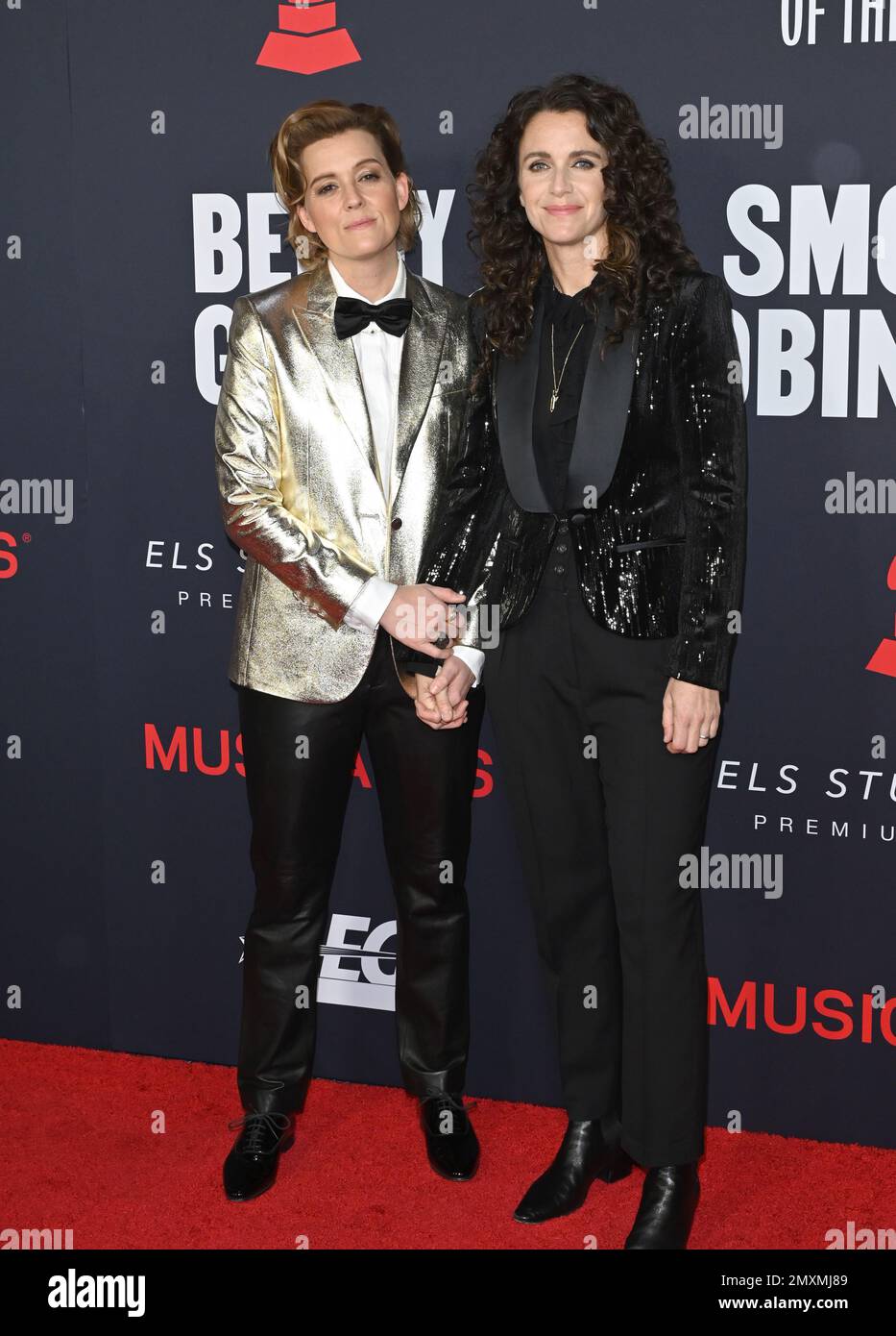Los Angeles, USA. 03rd Feb, 2023. Brandi Carlile & Catherine Shepherd ...