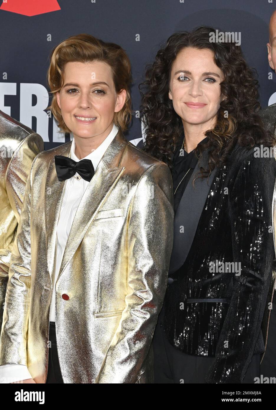 Los Angeles, USA. 03rd Feb, 2023. Brandi Carlile & Catherine Shepherd ...