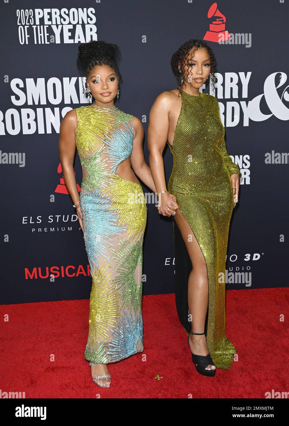 Los Angeles, USA. 03rd Feb, 2023. Halle Bailey & Chloe Bailey at the ...