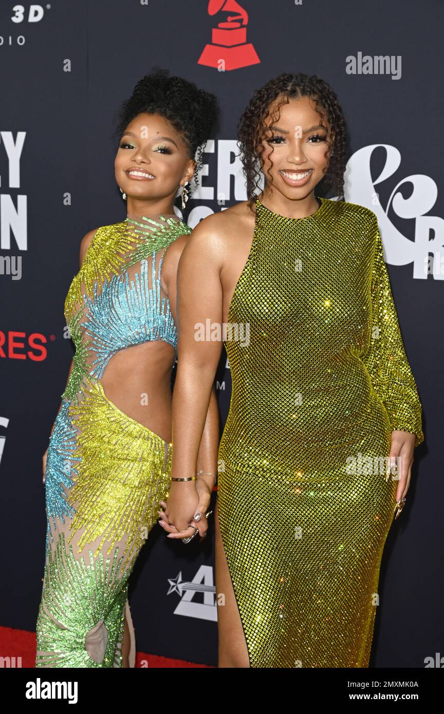 Los Angeles, USA. 03rd Feb, 2023. Halle Bailey & Chloe Bailey at the ...