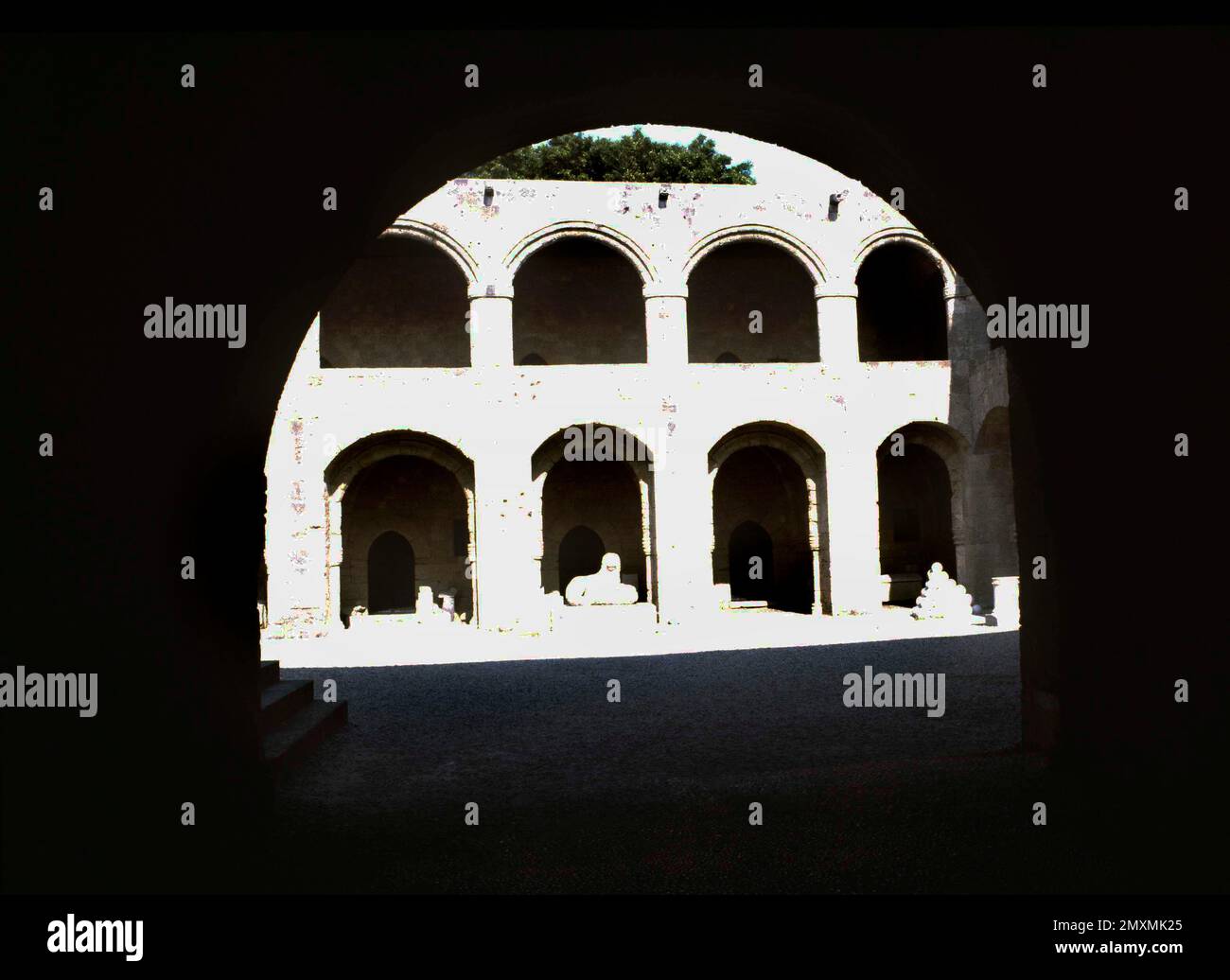 The museum at Rhodes, Greece, is pictured, June 1983. (AP Photo/Murray ...