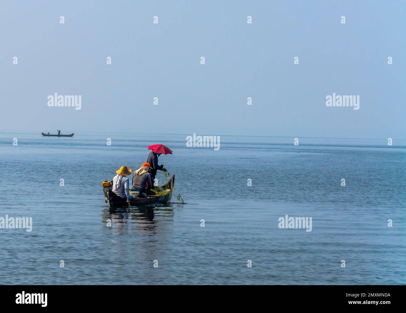 Fishing in bad weather hi-res stock photography and images - Alamy