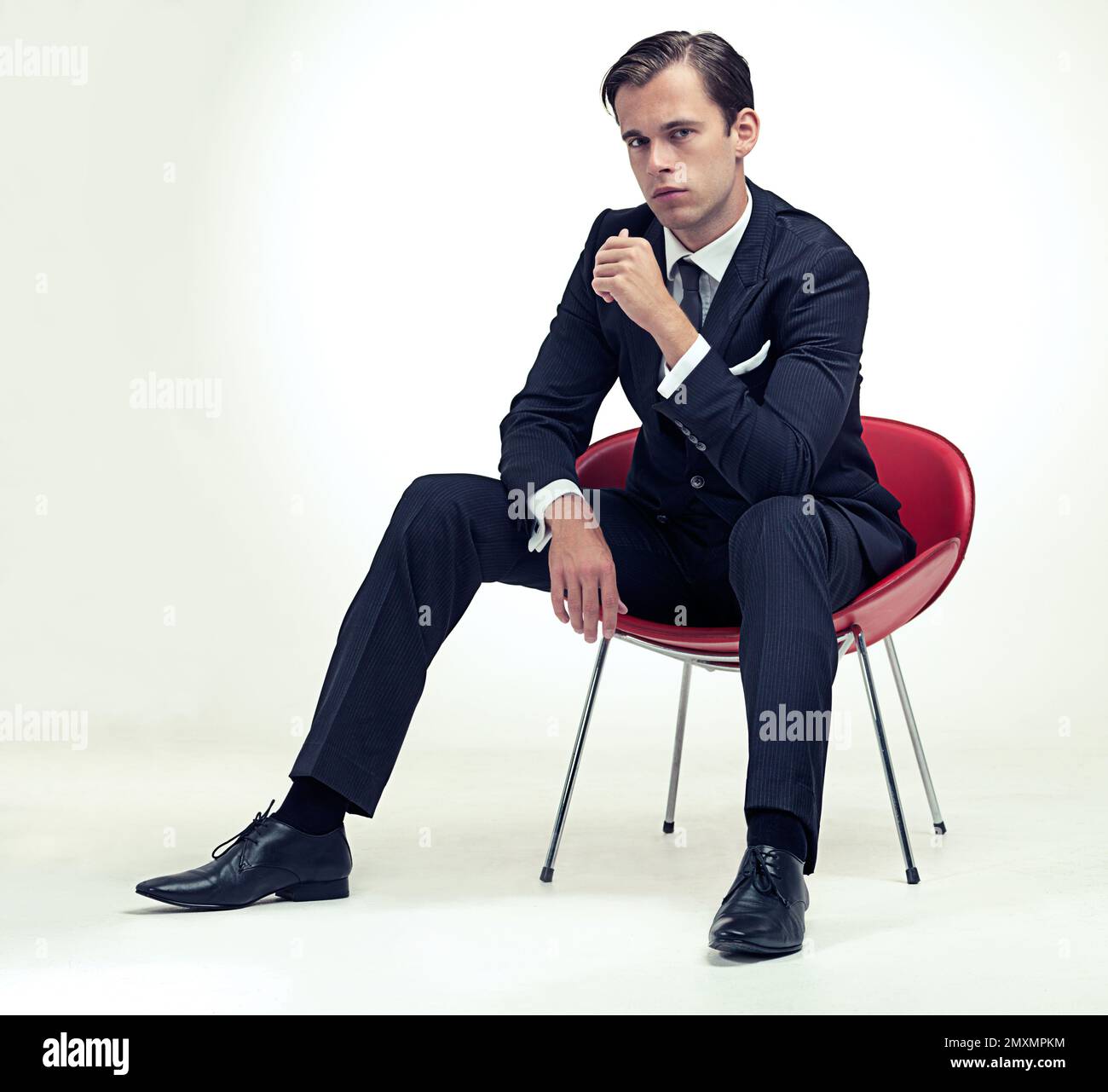 Confident Quite.A studio portrait of a handsome young gentleman in a ...