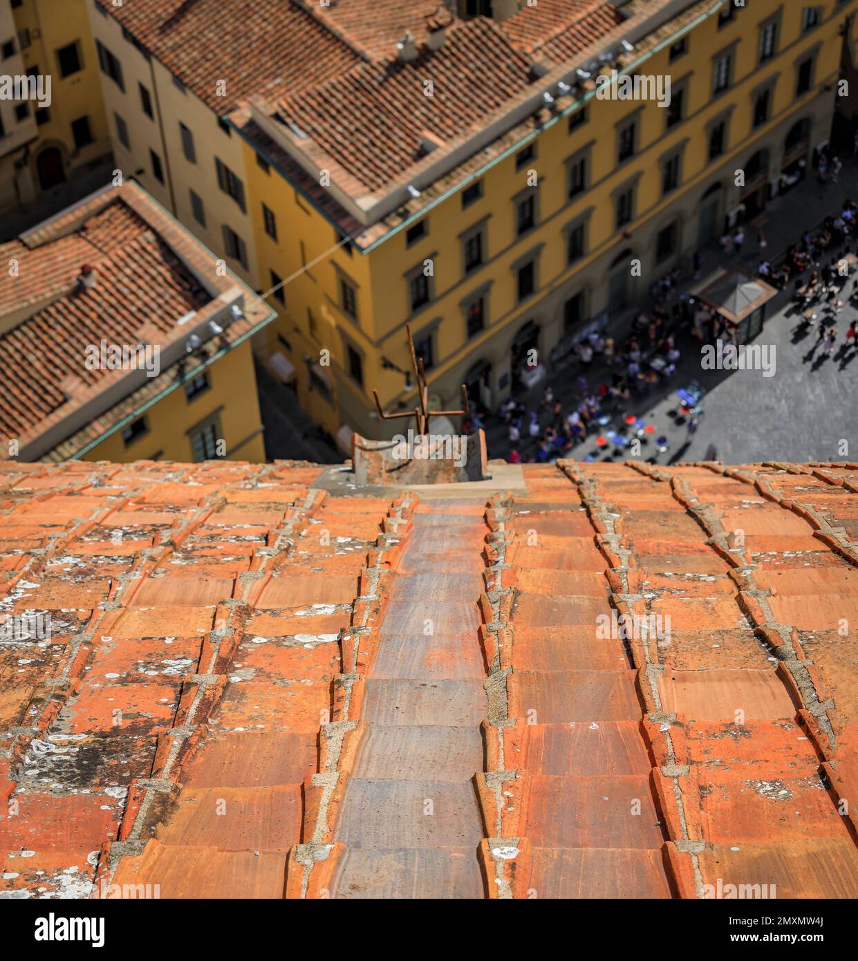 Rooftop view gothic renaissance duomo florence hi-res stock photography ...