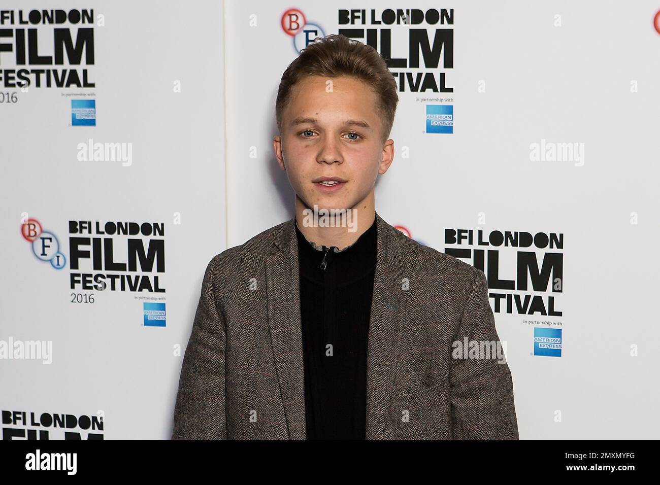 Actor Daniel Huttlestone poses for photographers on arrival at the premiere of the film 'London ...