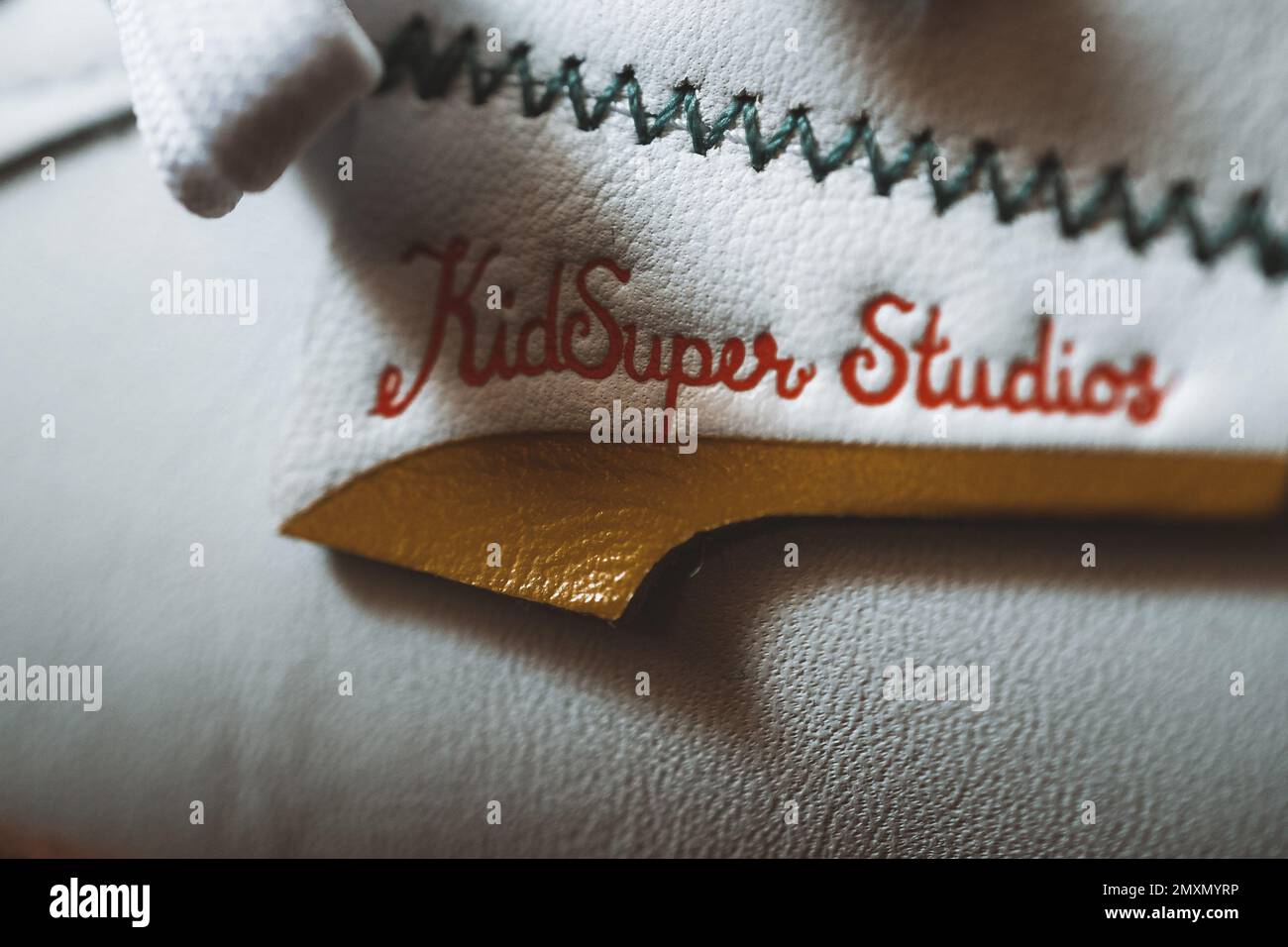 Puma Kid super collaboration sneaker Stock Photo - Alamy
