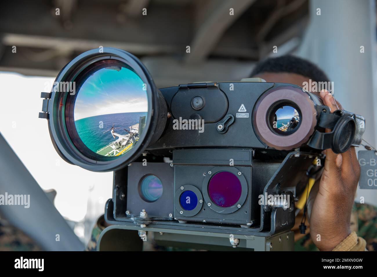Atlantic Ocean. 27th Jan, 2023. A U.S. Marine with the 26th Marine ...