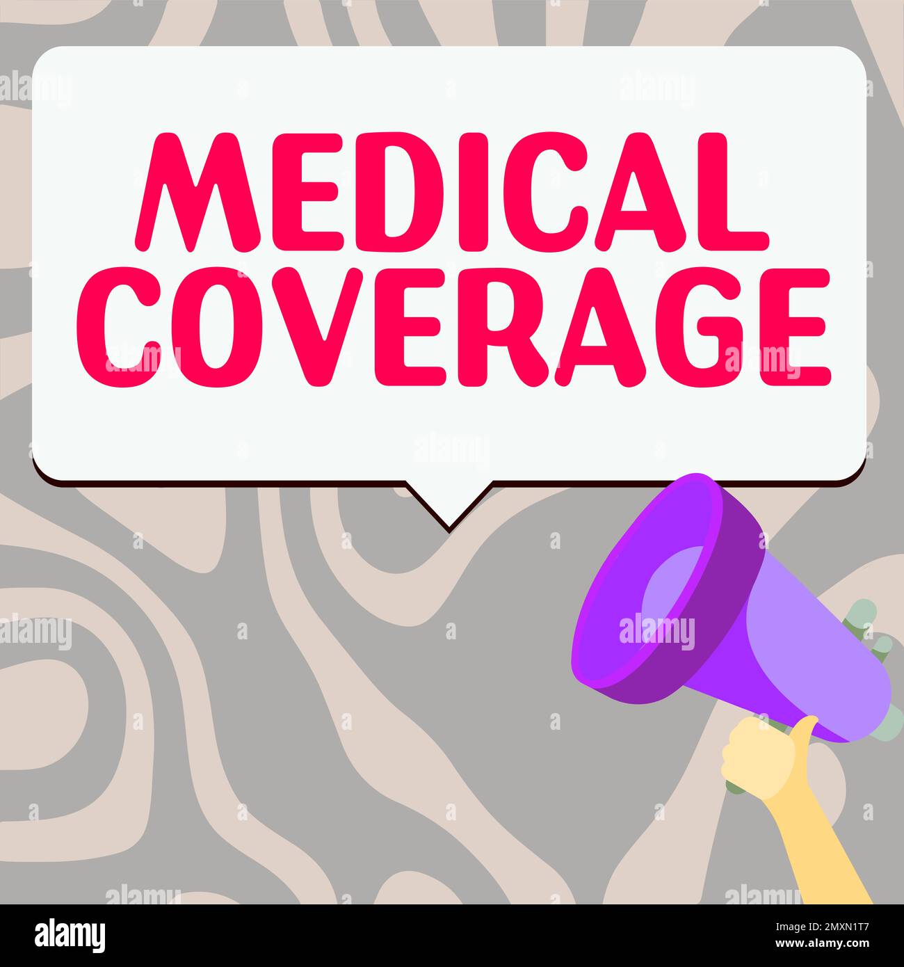 Sign displaying Medical Coverage, Business concept inclusion within the ...
