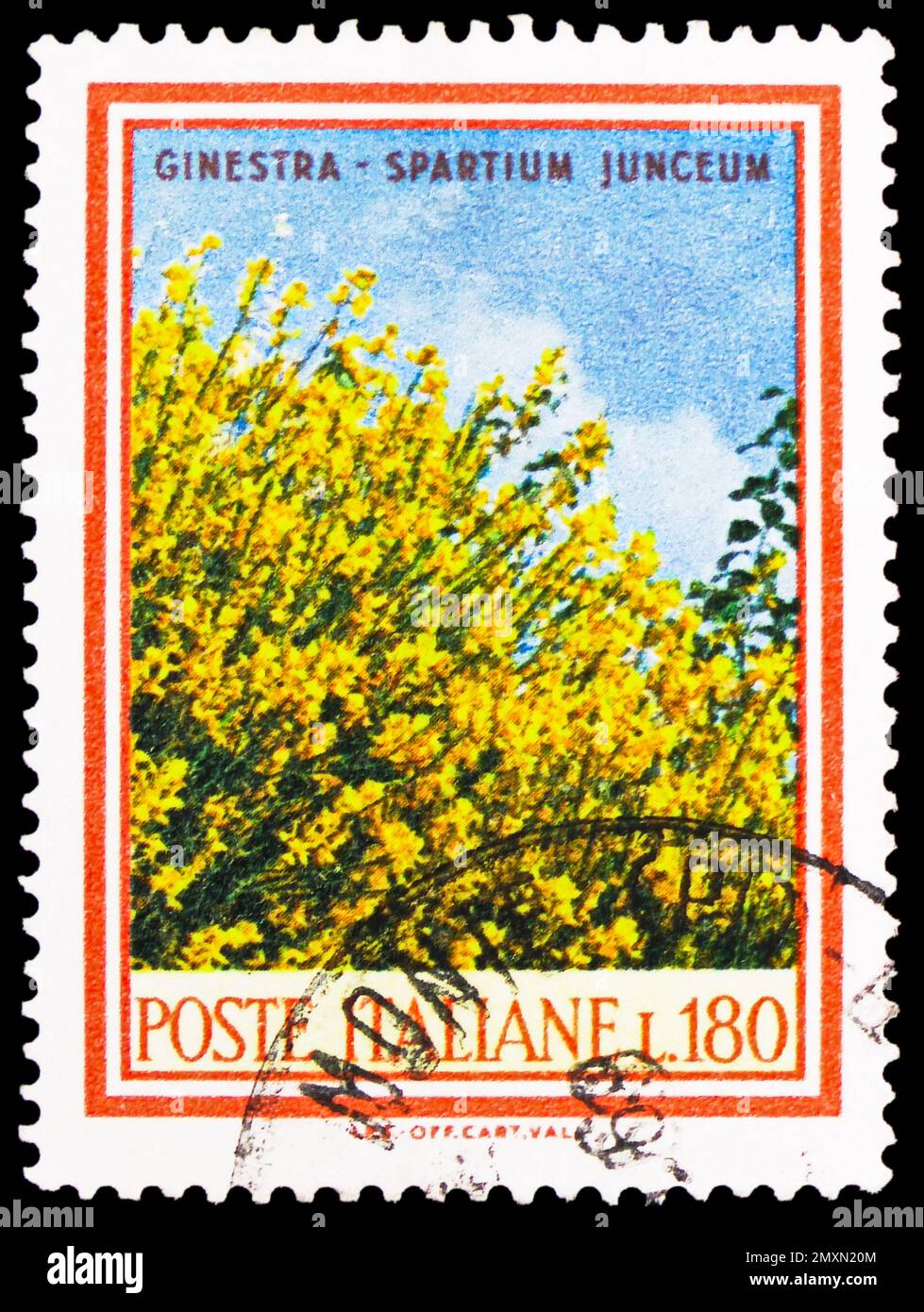 MOSCOW, RUSSIA - FEBRUARY 2, 2023: Postage stamp printed in Italy shows ...