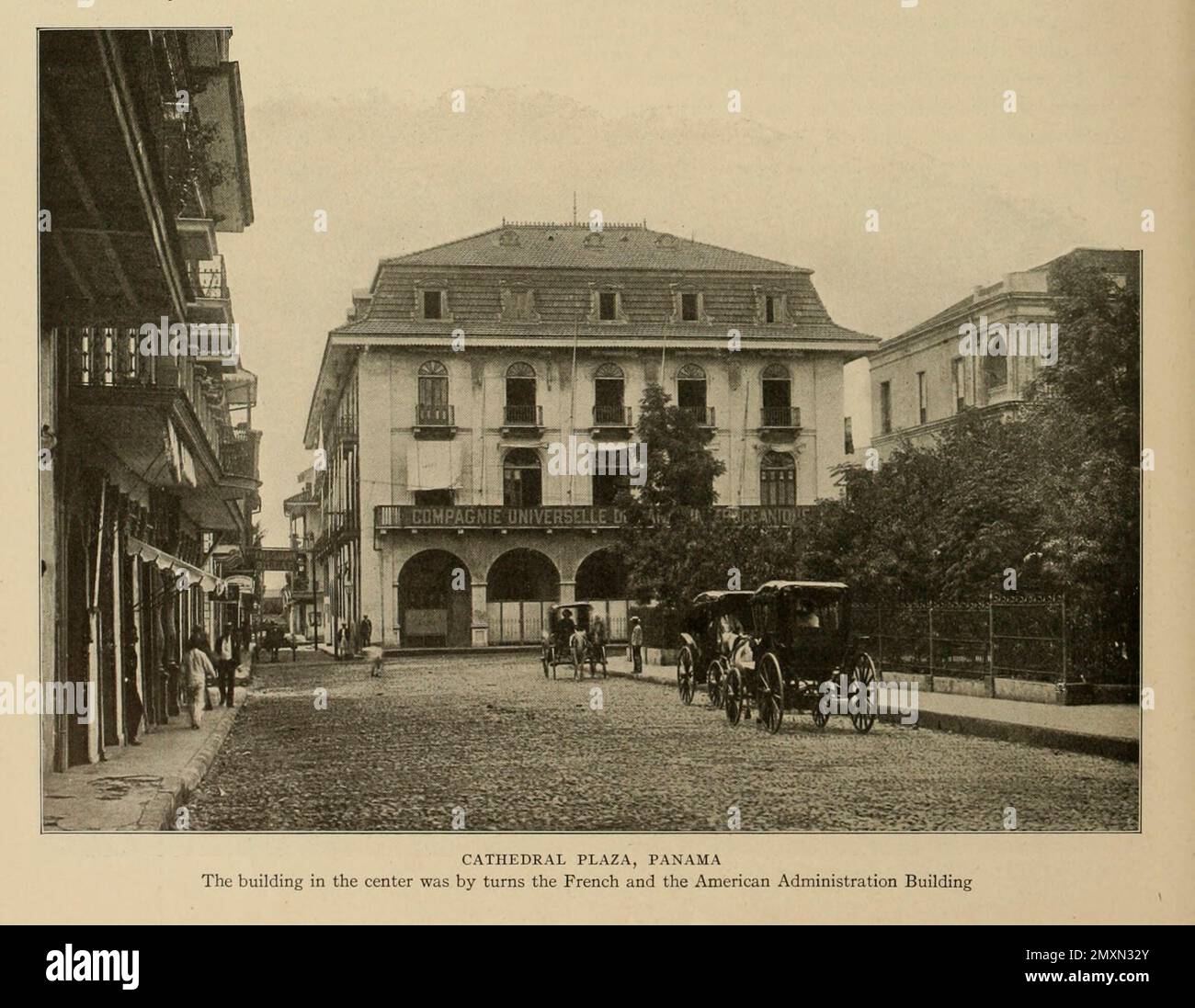 Cathedral Plaza. Panama City The building in the center was by turns ...