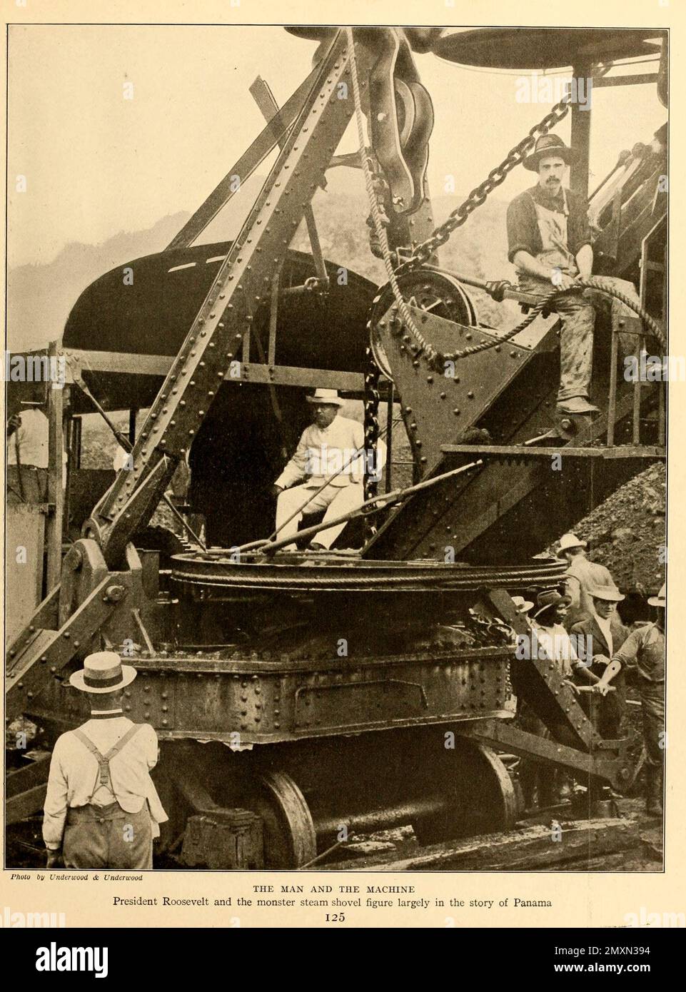 The Man and the Machine President Roosevelt and the monster steam ...