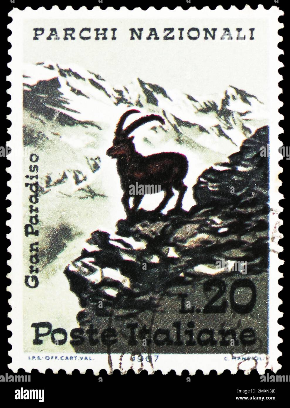 MOSCOW, RUSSIA - FEBRUARY 2, 2023: Postage stamp printed in Italy shows ...
