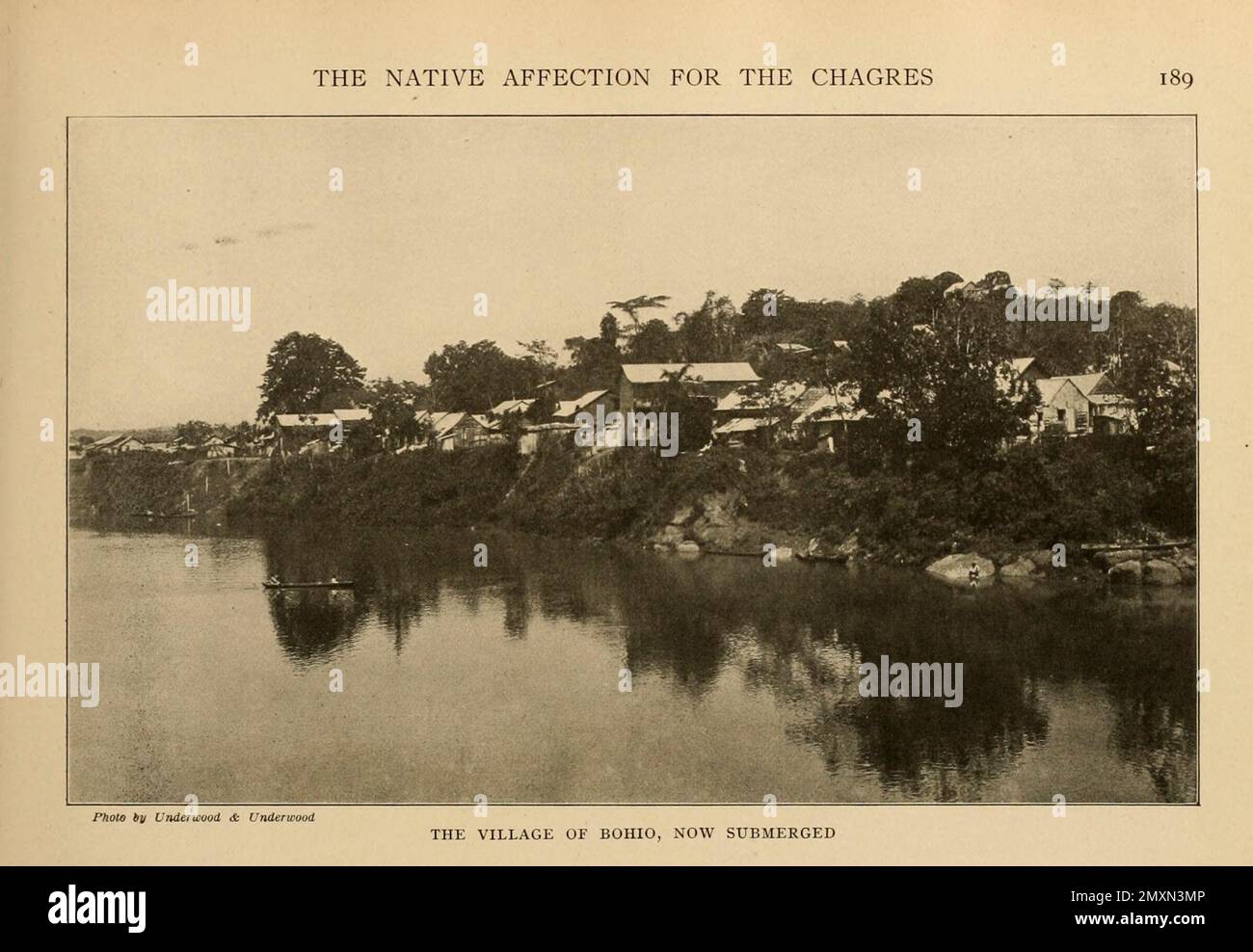 The Village of Bohio. now Submerged from the book Panama and the Canal ...