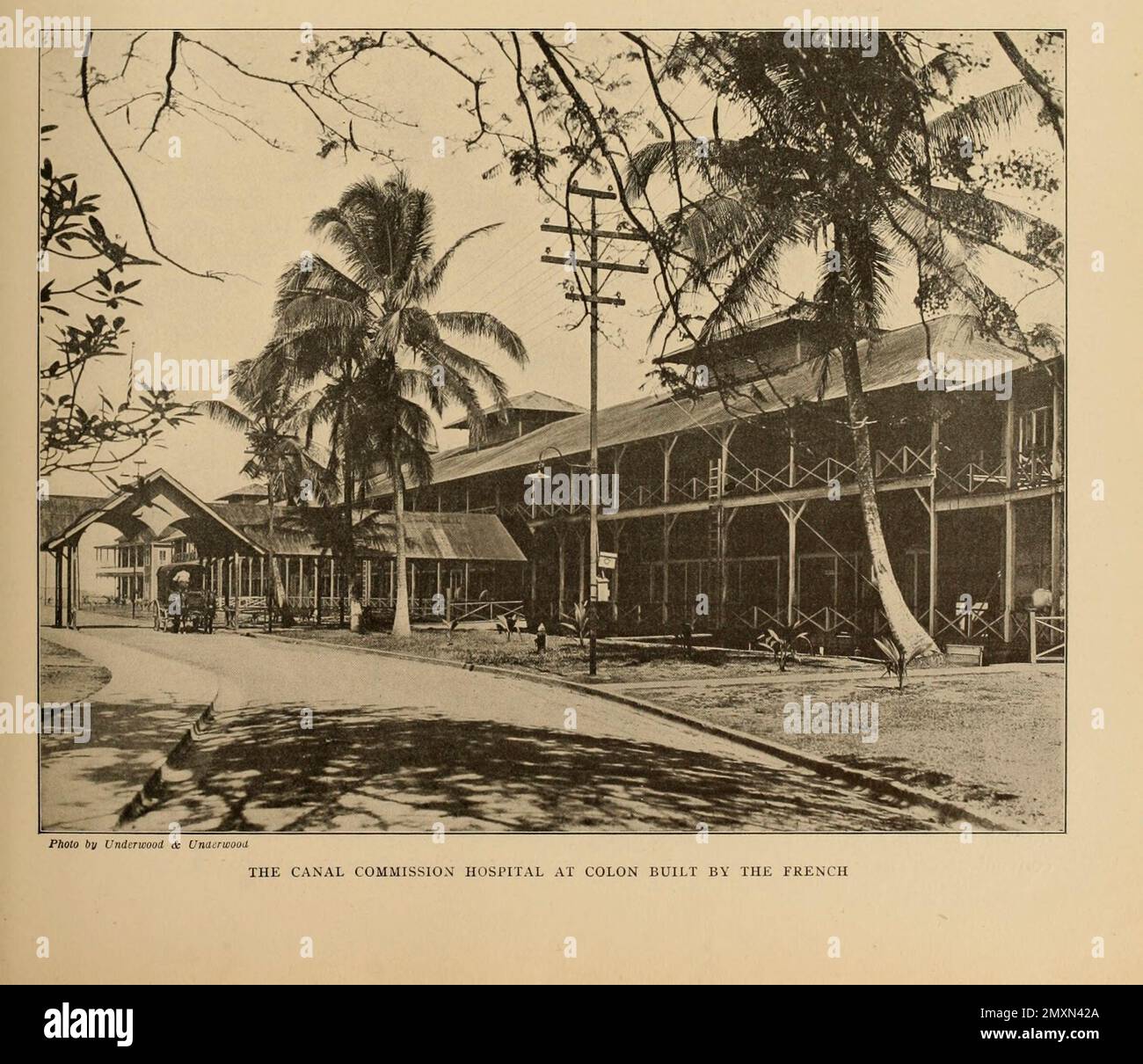 The Canal Commission Hospital at Colon Built by the French William ...