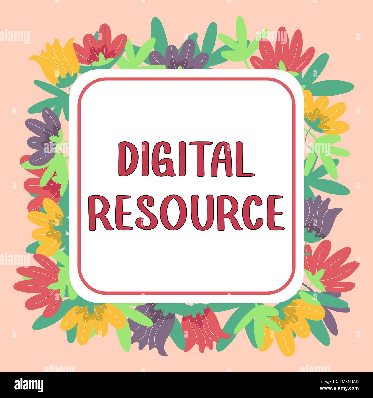 Hand writing sign Digital Resource. Business concept content that distributed digitally over the ...