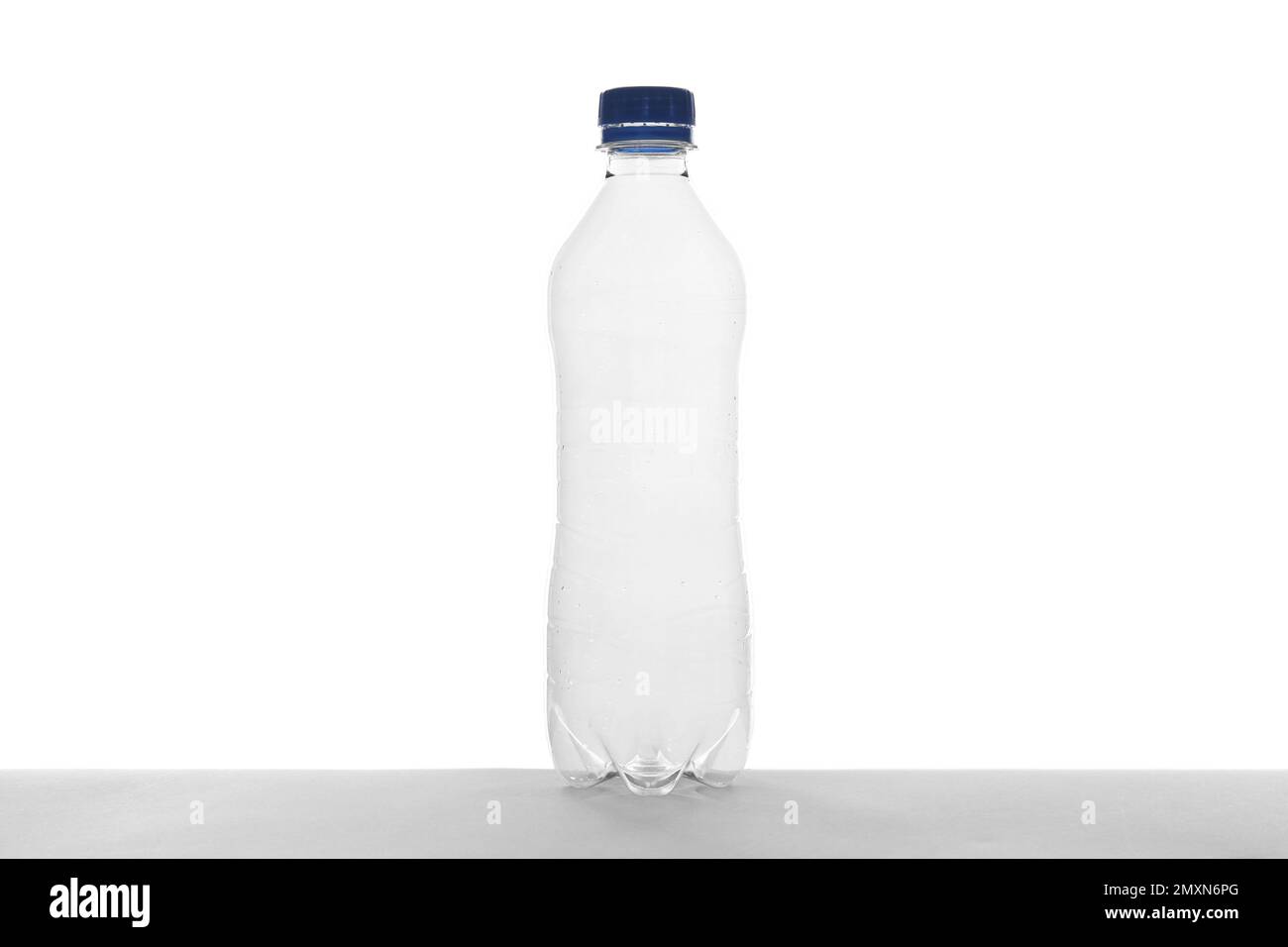 Empty bottle isolated on white. Plastic recycling Stock Photo - Alamy