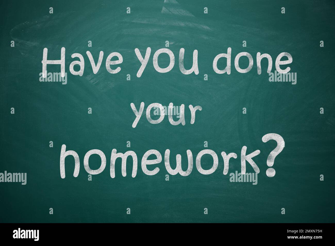 Have you done your homework hi-res stock photography and images - Alamy