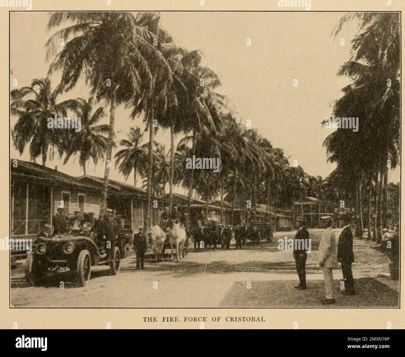 The Fire Force of Cristobal from the book Panama and the Canal in ...