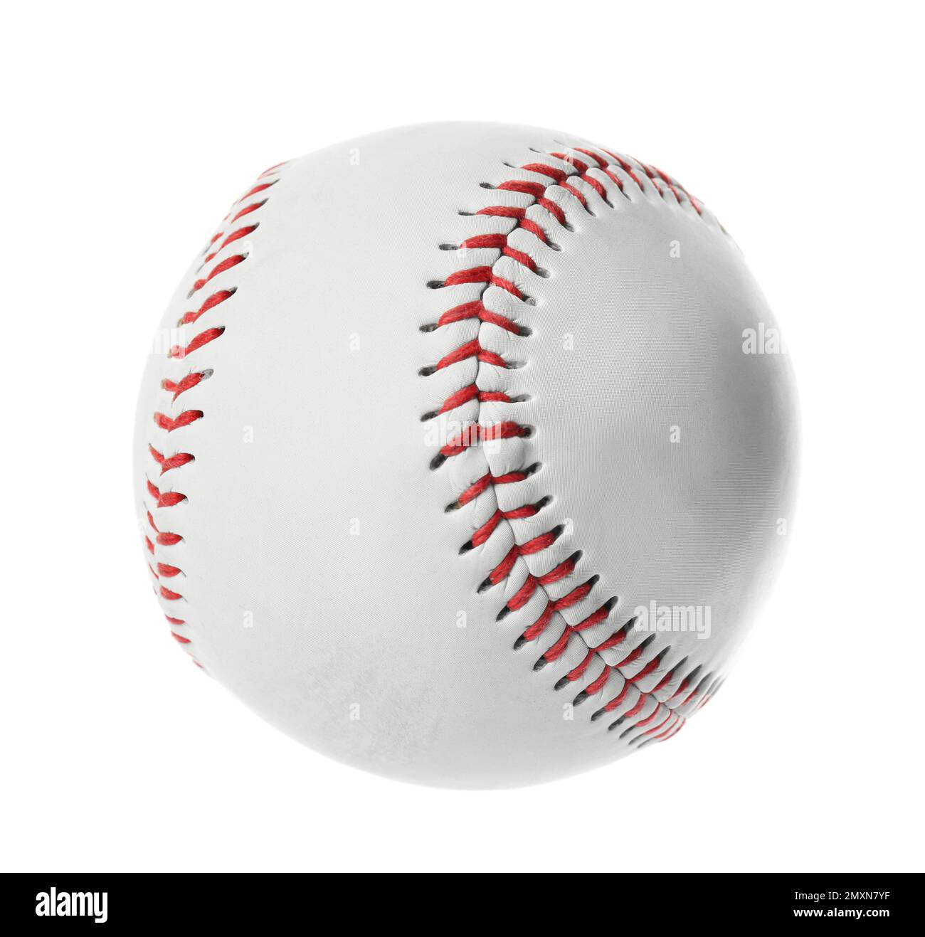 Traditional baseball ball isolated on white. Sportive equipment Stock ...