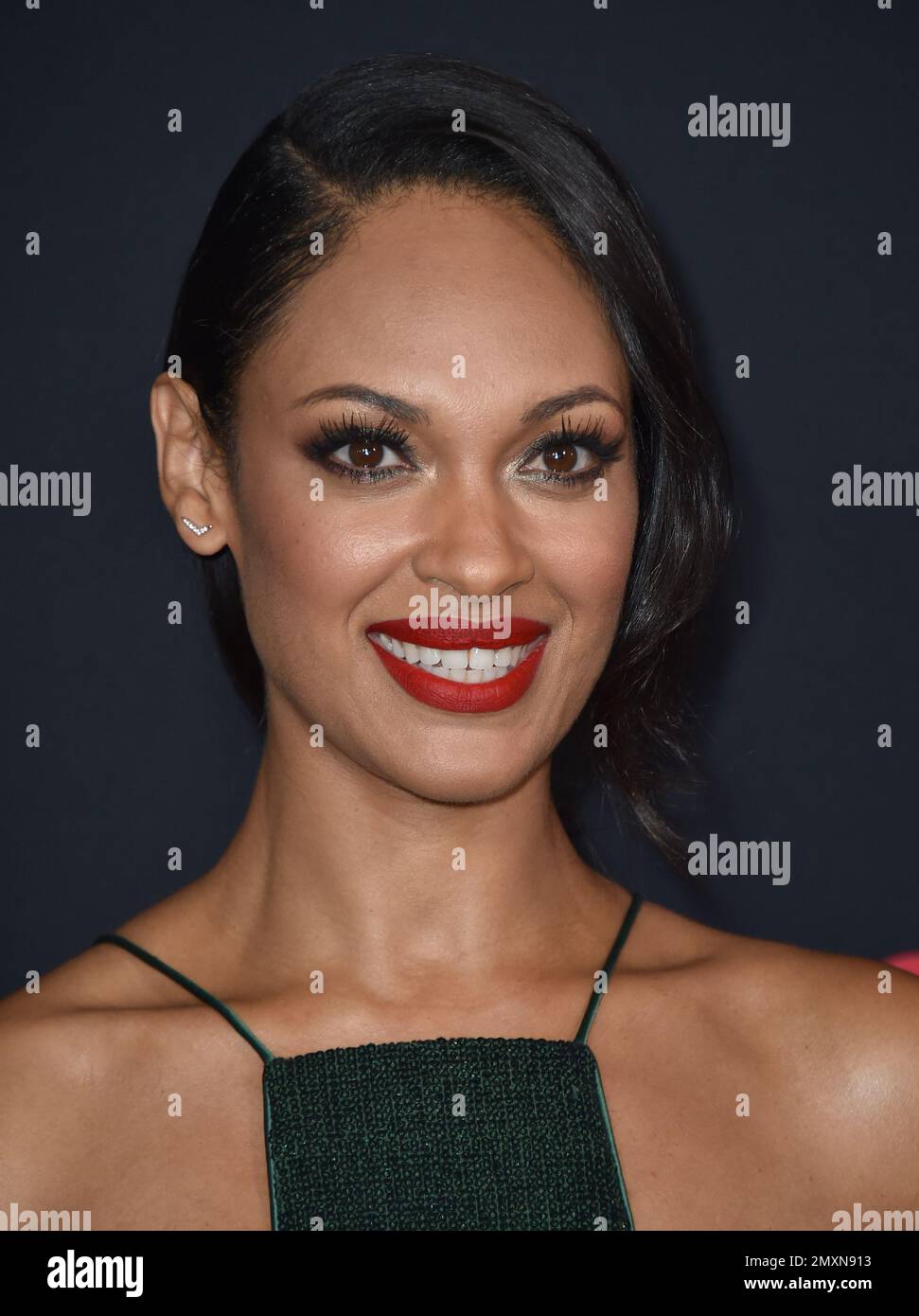 Cynthia Addai-Robinson arrives at the world premiere of "The Accountant ...