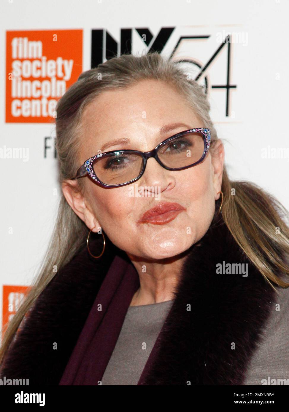 Actress Carrie Fisher attends a special screening of, "Bright Lights ...