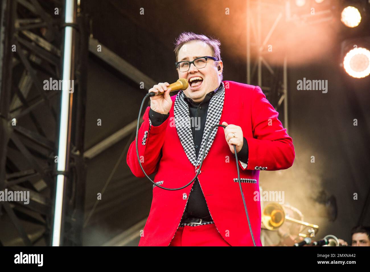 Paul Janeway of St. Paul and The Broken Bones performs at Austin City ...