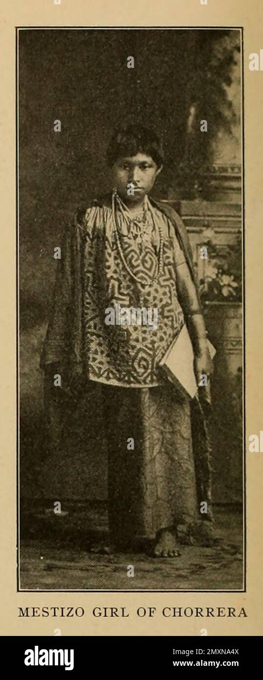 Mestizo Girl of Chorrera from the book Panama and the Canal in picture ...