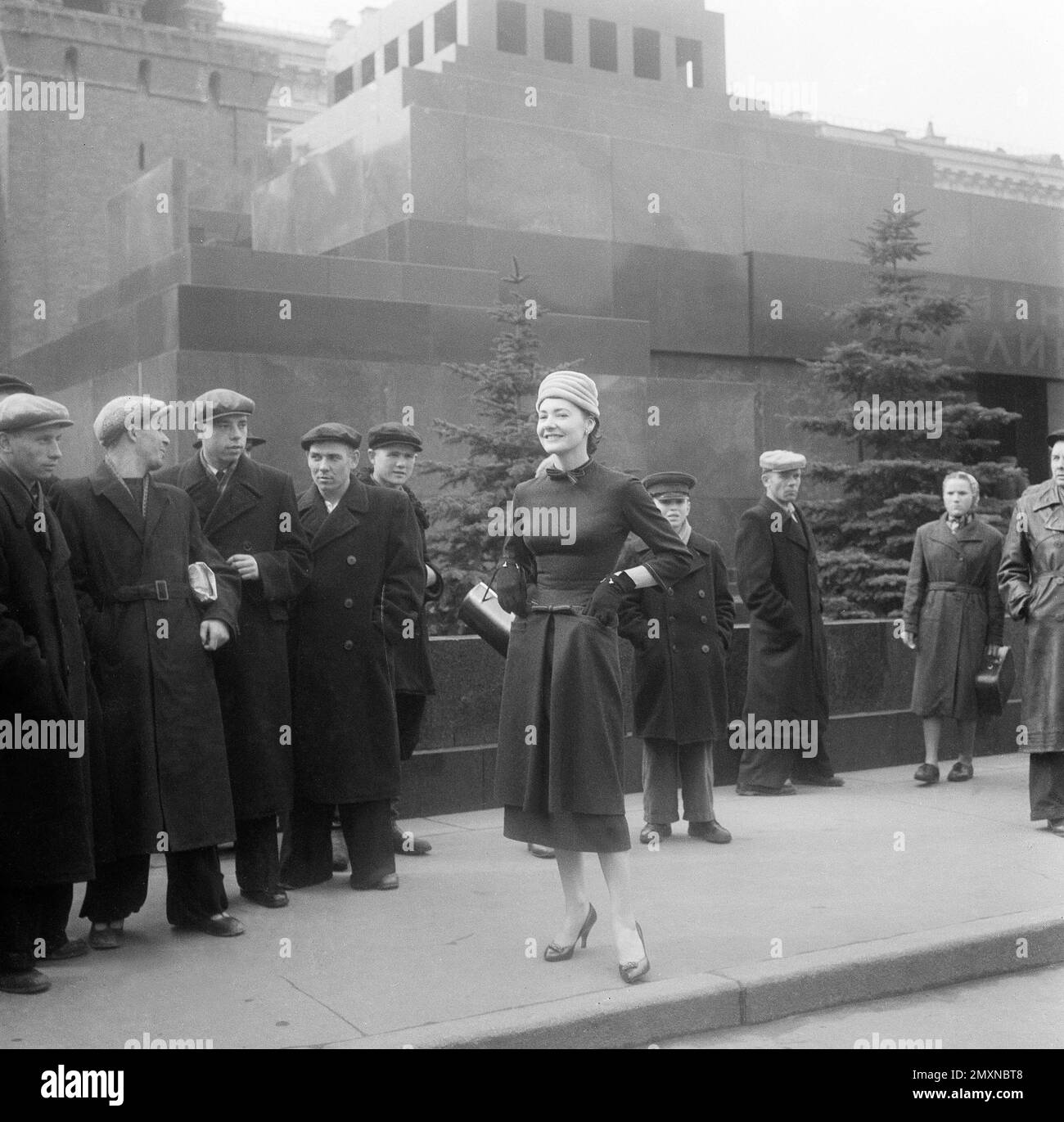 London fashion model Cherry Marshall is the chief attraction for the ...