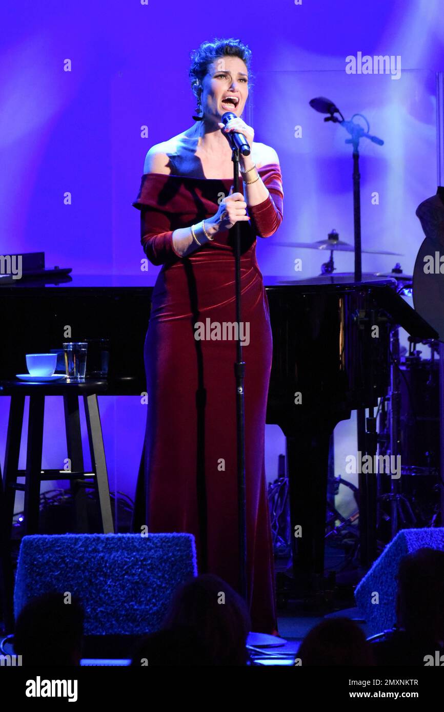 Idina Menzel is seen onstage at the 2016 Carousel Of Hope Ball held at ...
