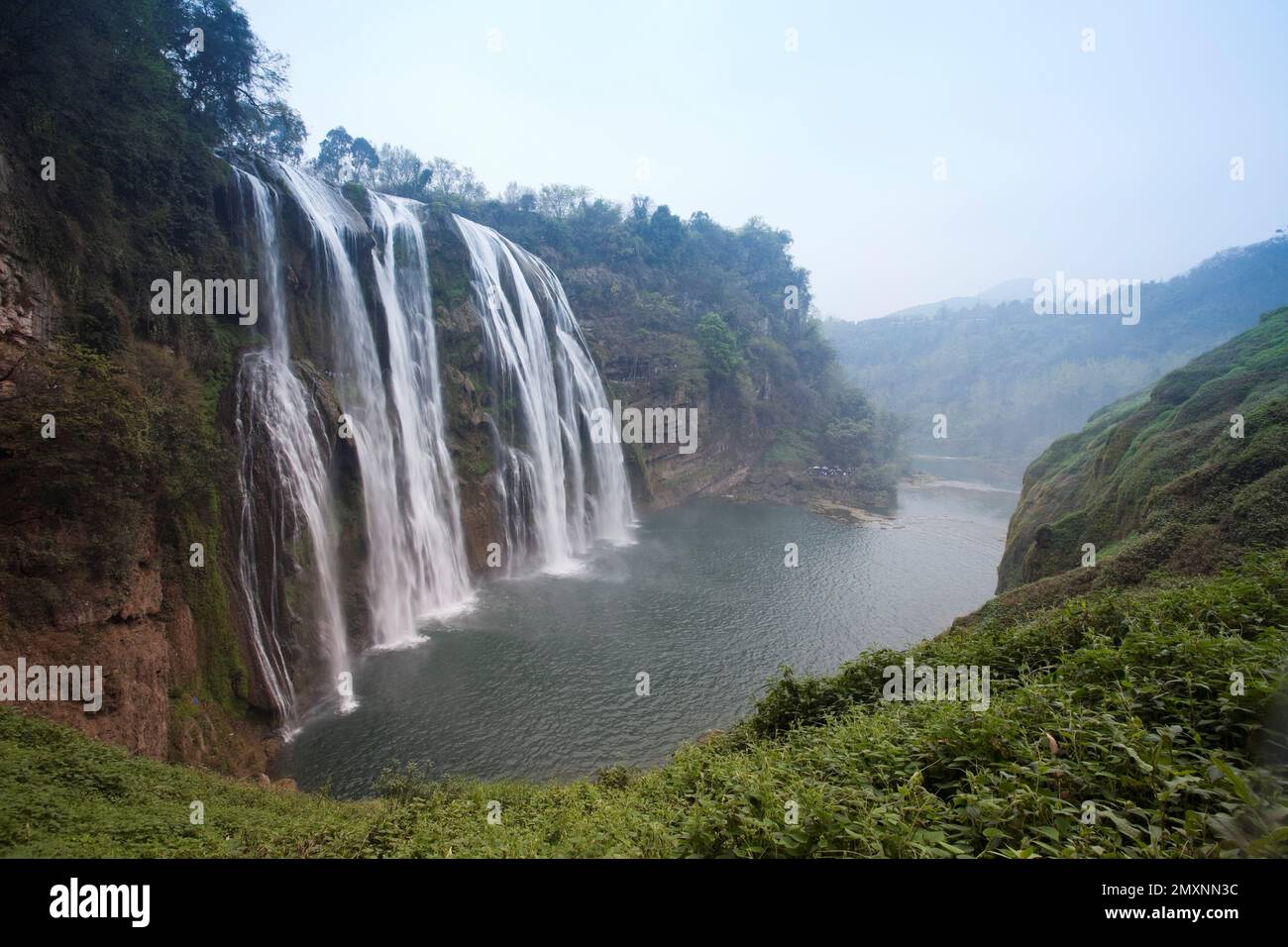 Huangguoshu waterfall in guizhou Stock Photo - Alamy