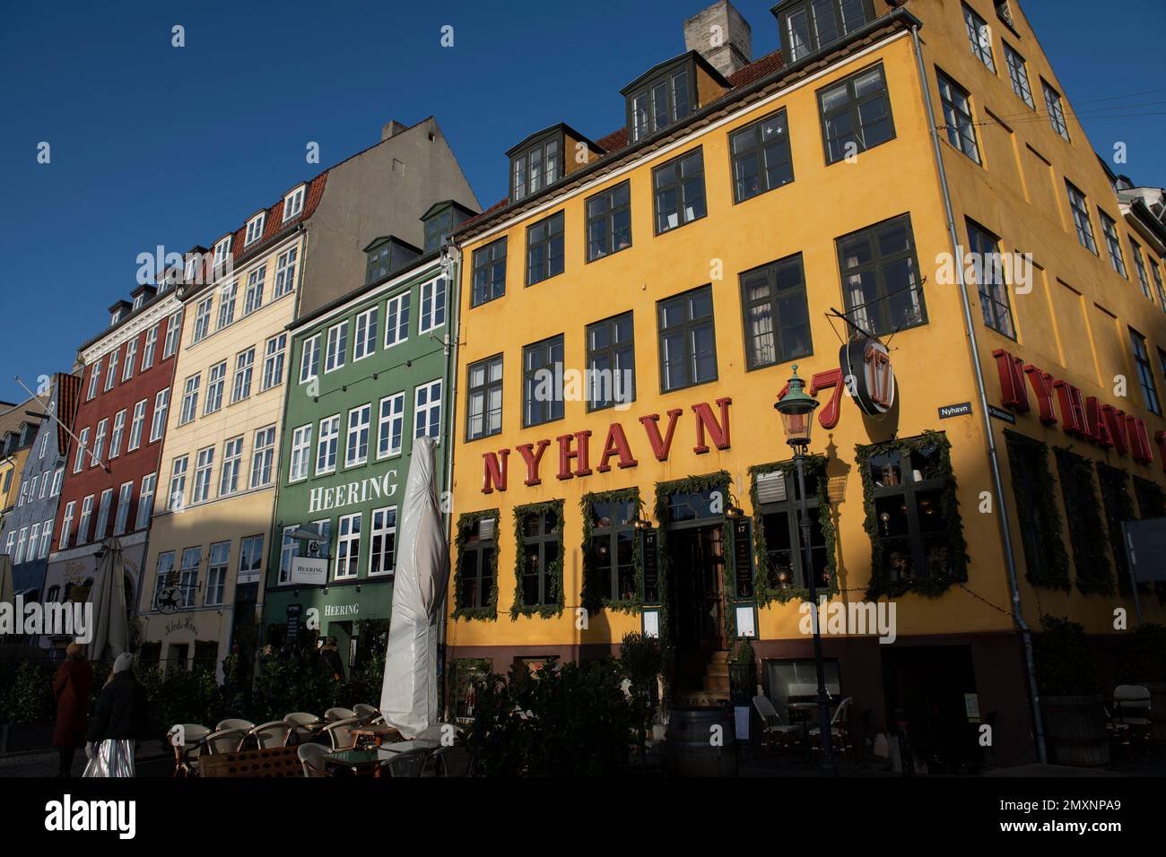 Nyhavn 17 building, Waterfront, Nyhavn, Copenhagen, Denmark Stock Photo ...