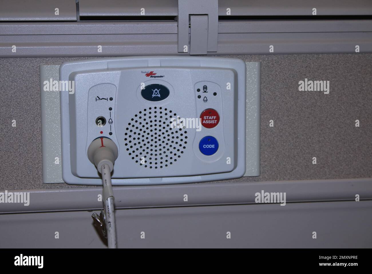 A Control Panel in a Hospital room on a wall Stock Photo - Alamy